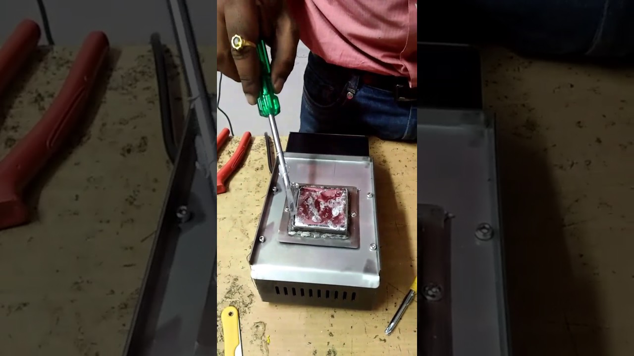 Solder pot custom design - YouTube