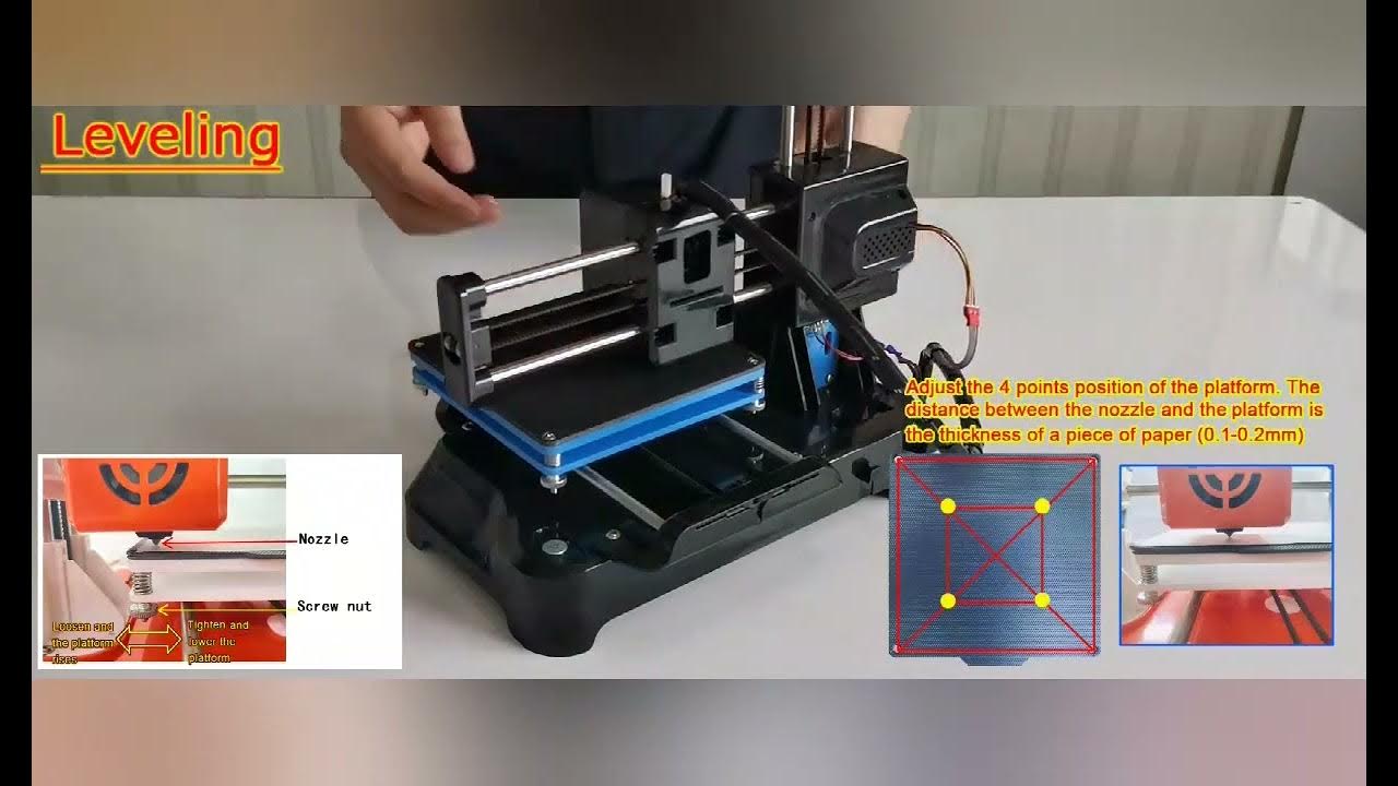 EasyThreed K7 operation video - YouTube