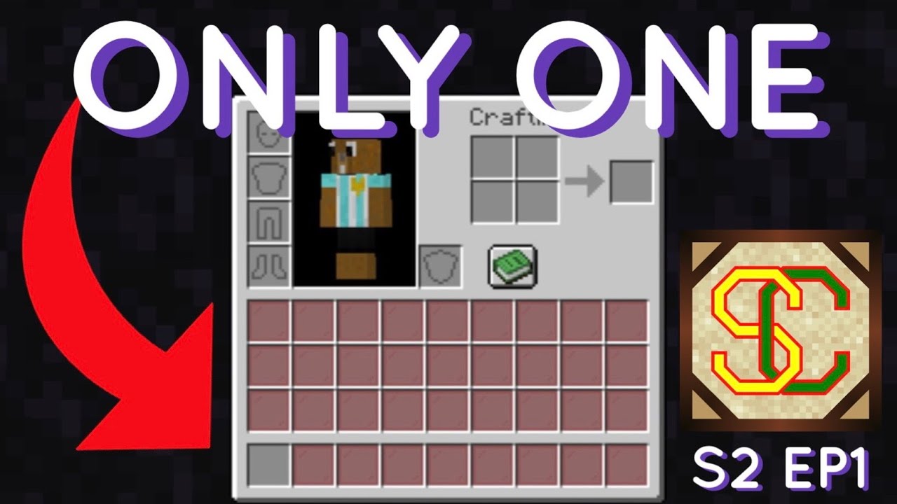I Beat Minecraft With ONE INVENTORY SLOT - YouTube