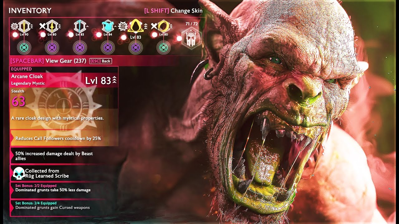 RED DRUNKEN IS THE COOLEST ORC IN MORDOR | SHADOW OF WAR - YouTube