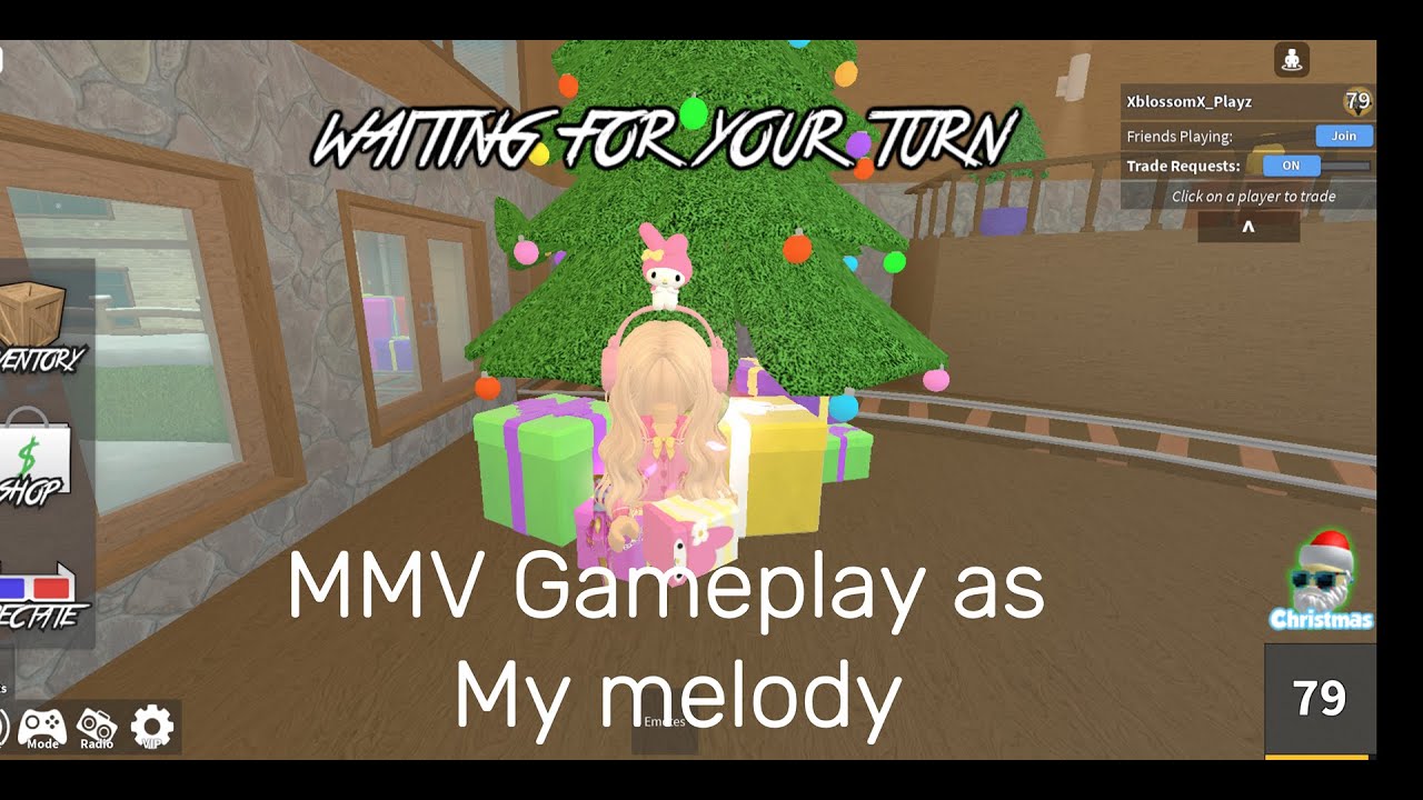 MMV short gameplay as My melody! (Not real mm2) - YouTube