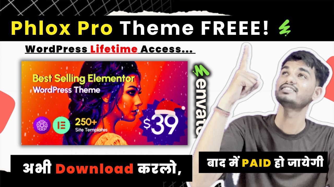 Phlox Pro Theme Free Download ~ Envato WordPress themes free download ...