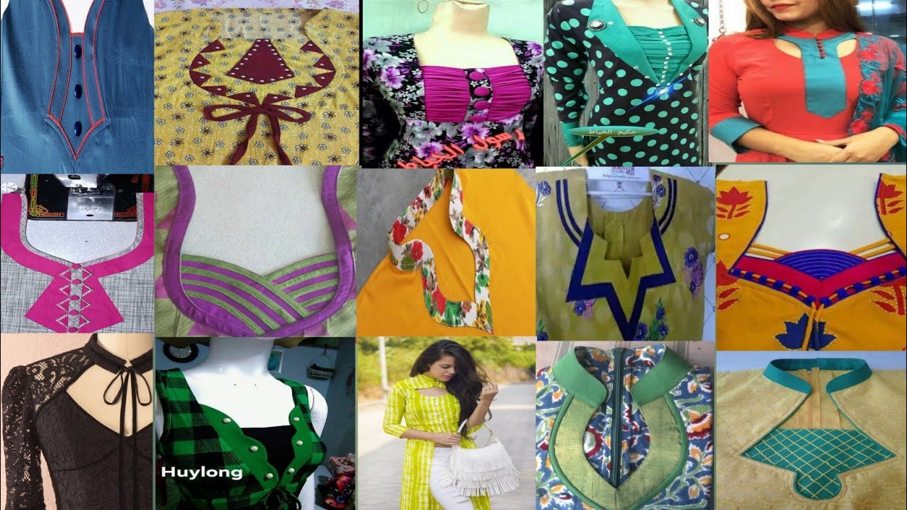 🆕 Top Trending 🌠 36+Neck Designs/Trendy V Neck Designs/latest neck ...