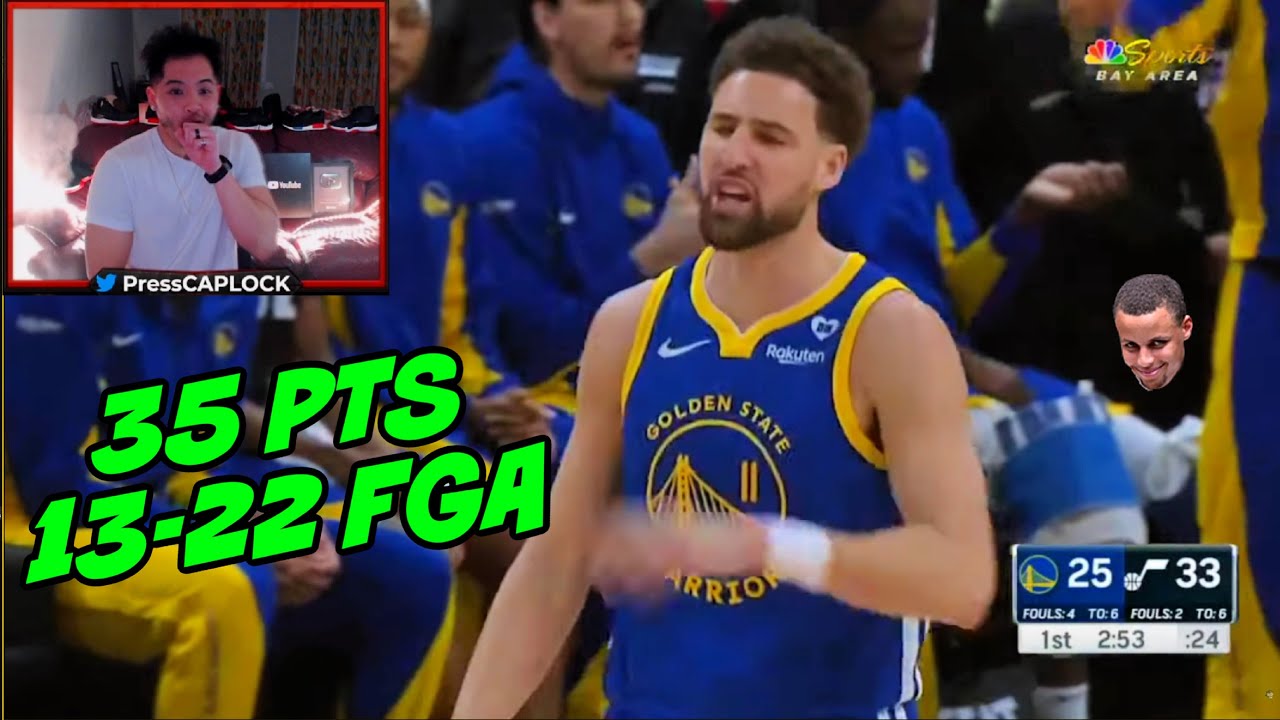 Warriors Fan Reacts to Utah Jazz vs Golden State Warriors | GSW vs Jazz ...