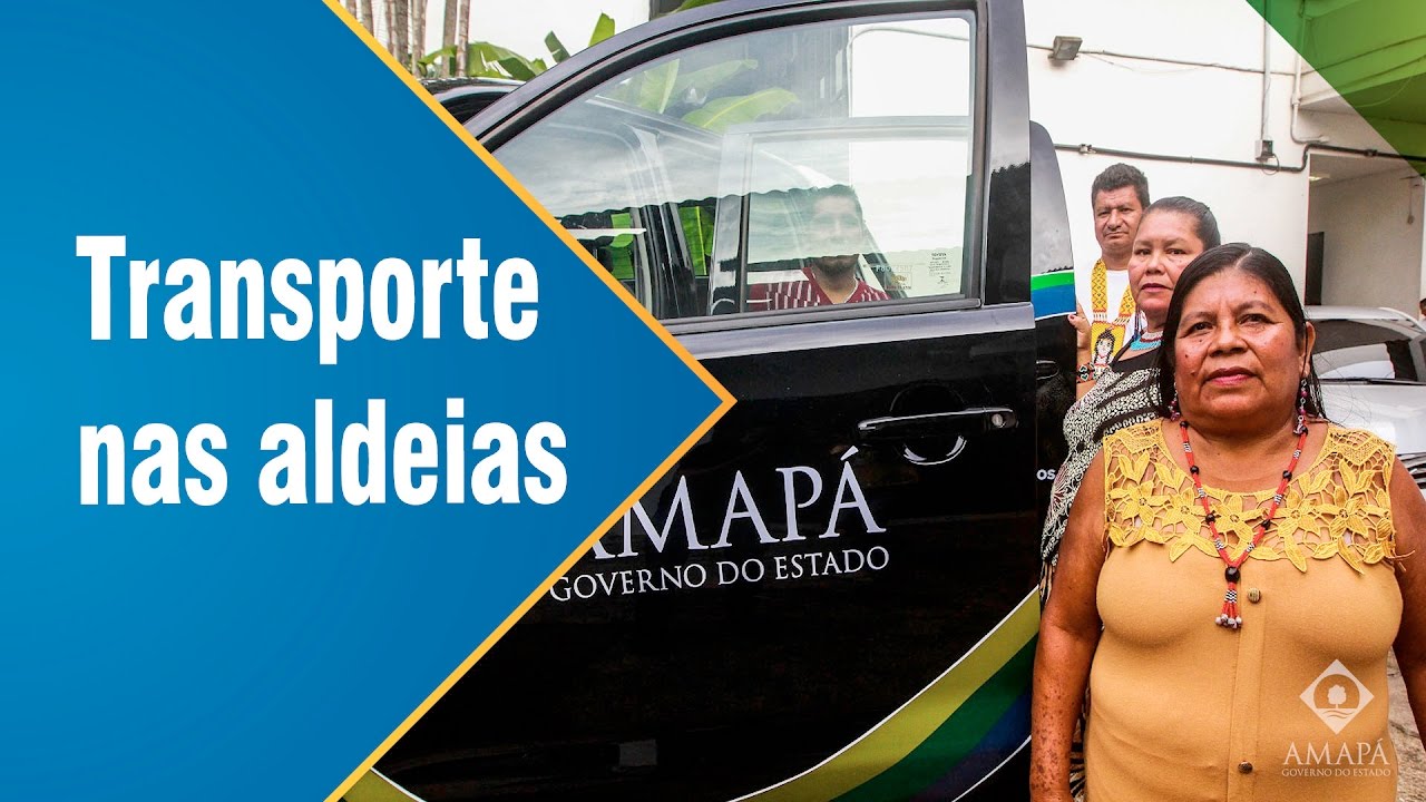 Indígenas recebem veículo para o transporte nas aldeias - YouTube