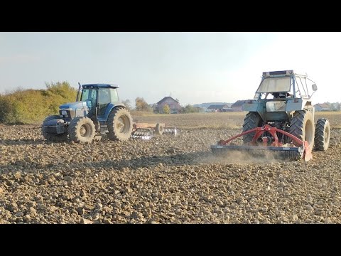 Rakovica 135 i New Holland 8870 priprema za pšenicu 🌾 - YouTube