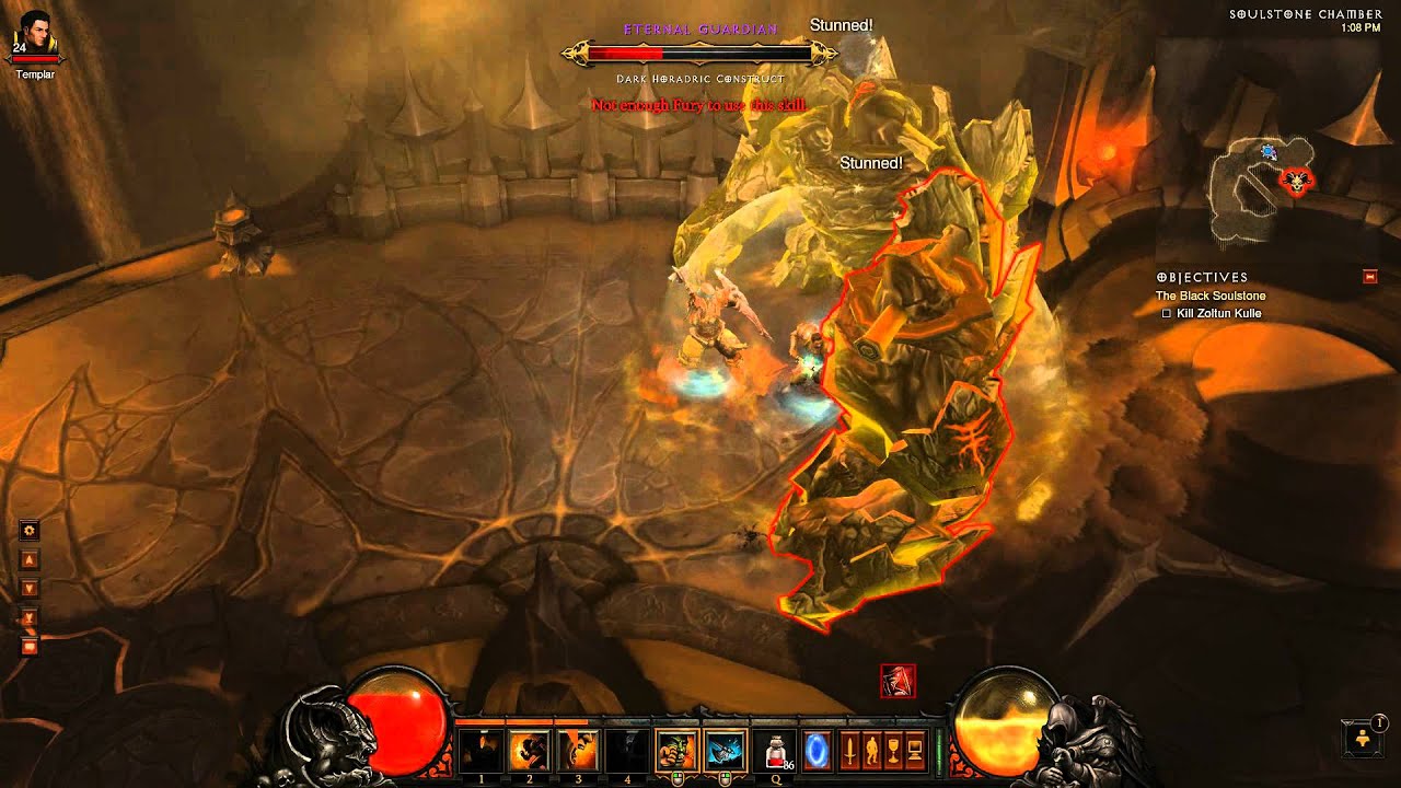 Diablo 3 HD Boss Fight (Zoltun Kulle) - YouTube