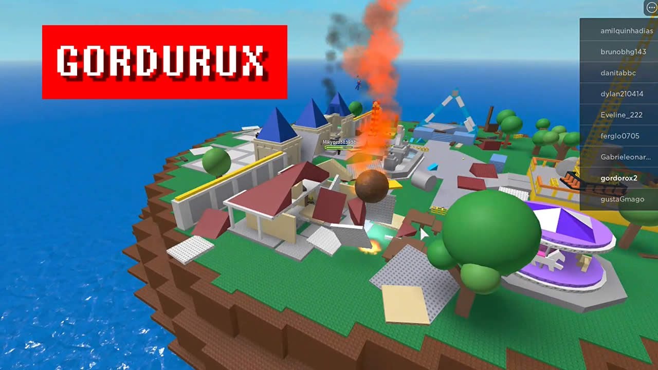 Meteor Shower in Roblox Natural Disaster Survival - YouTube