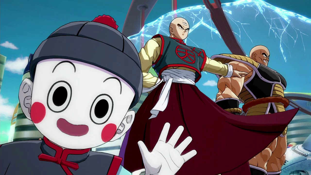 Dragon Ball FighterZ (Xbox One) Arcade as Tien, Krillin & Nappa - YouTube