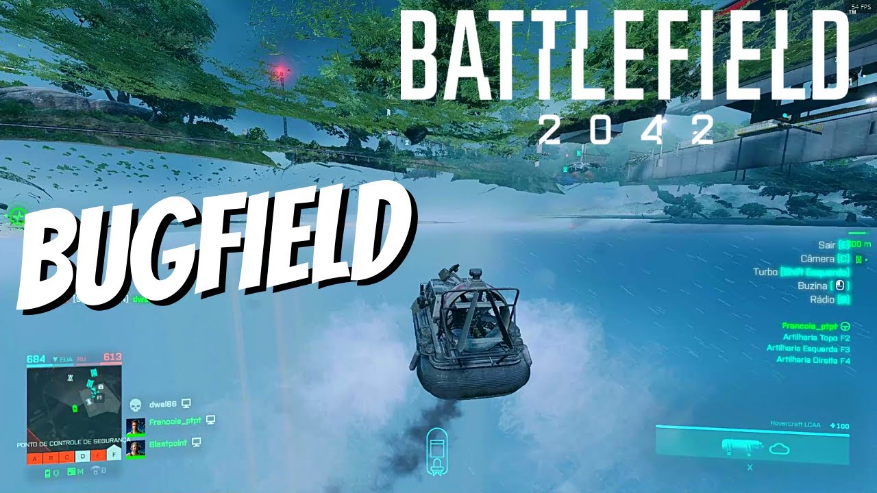 Bugfield 2042 - Primeiro de muitos bugs do BATTLEFIELD 2042 - YouTube