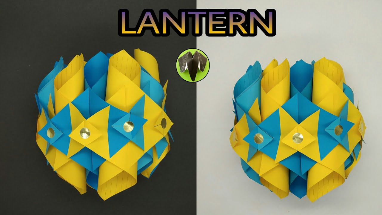 Interlocking Lantern 🏮 for Diwali | Christmas | Eid - DIY Tutorial by ...