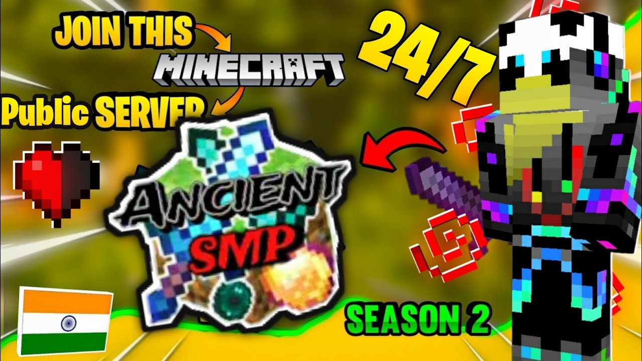 I Created Best Public Minecraft Lifesteal SMP😍| Ancient SMP S-2 (Java ...