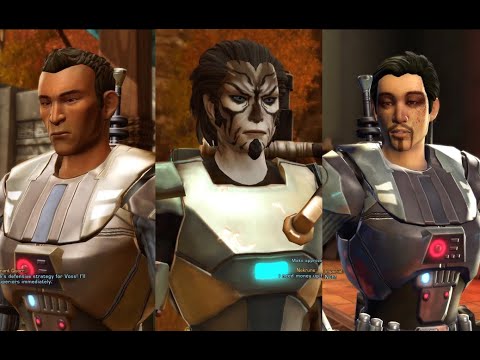 SWTOR: Voss Side Missions - Empire | Bounty Hunter | ♂️ Male Cathar | 🔵 ...