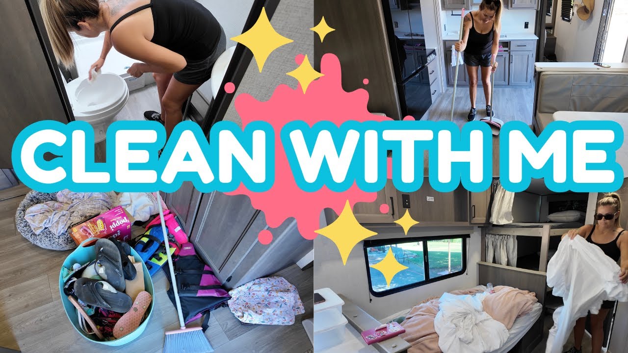 EXTREME CLEANING MOTIVATION 2025 || GETTING THE DIRTY, MESSY, RV BACK ...