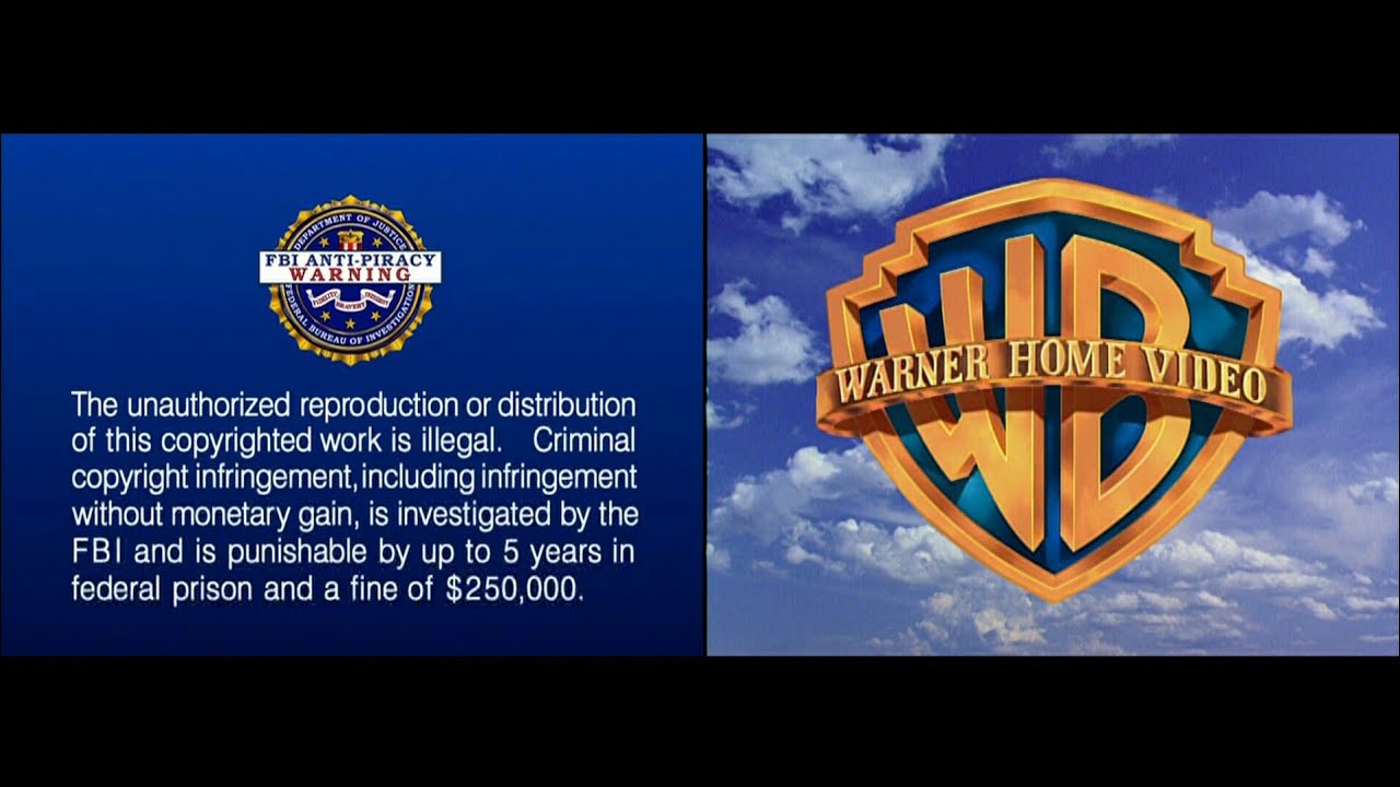 Warner Home Video (2005, Full-screen, with FBI Anti-Piracy Warning ...