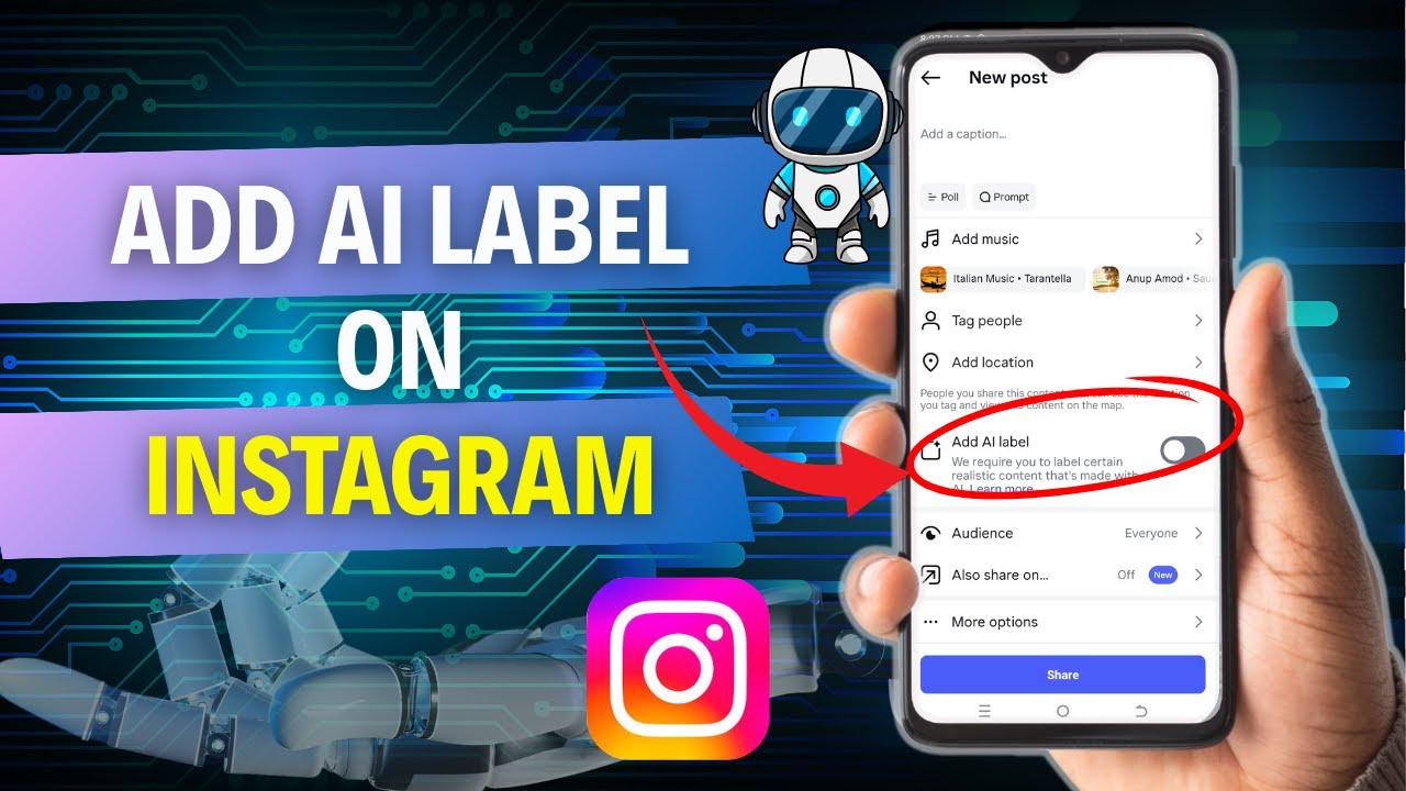 How to Add AI Label on Instagram (Android) | Enable Instagram AI Label ...