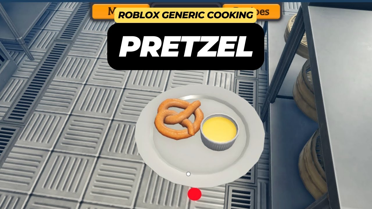 How to Make a Pretzel in Roblox Generic Cooking Game - YouTube