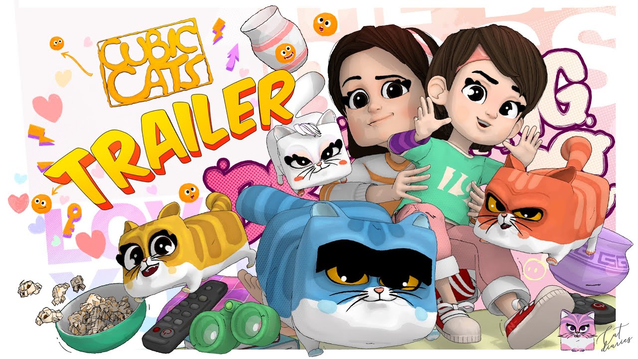 Cubic Cats The Series Season 1 - Official Trailer | Di Astro Jun 2022 ...