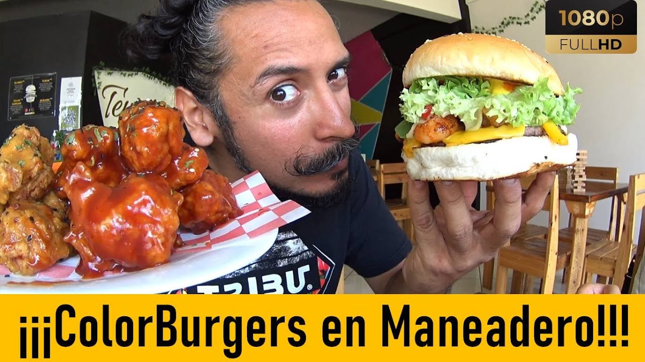 Color Burgers en Ensenada, como las de Bob Esponja - YouTube
