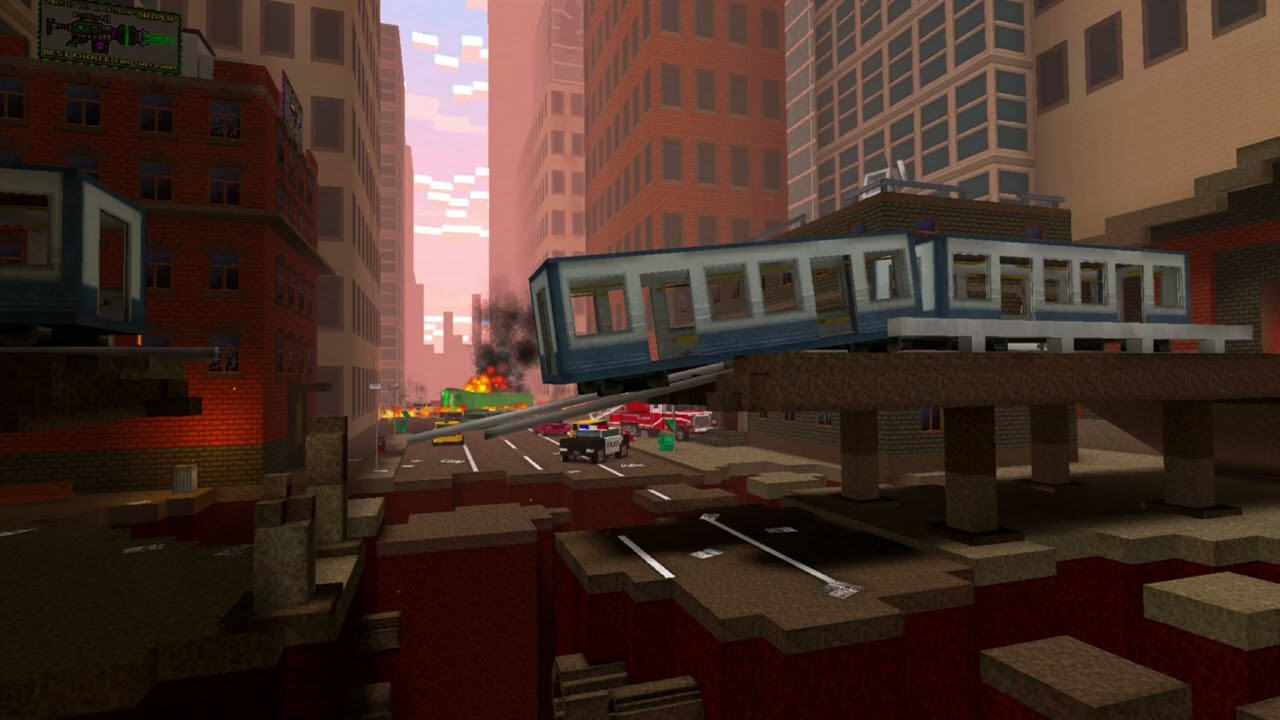 Destroyed Megalopolis - Pixel Gun 3D (High Quality) - YouTube