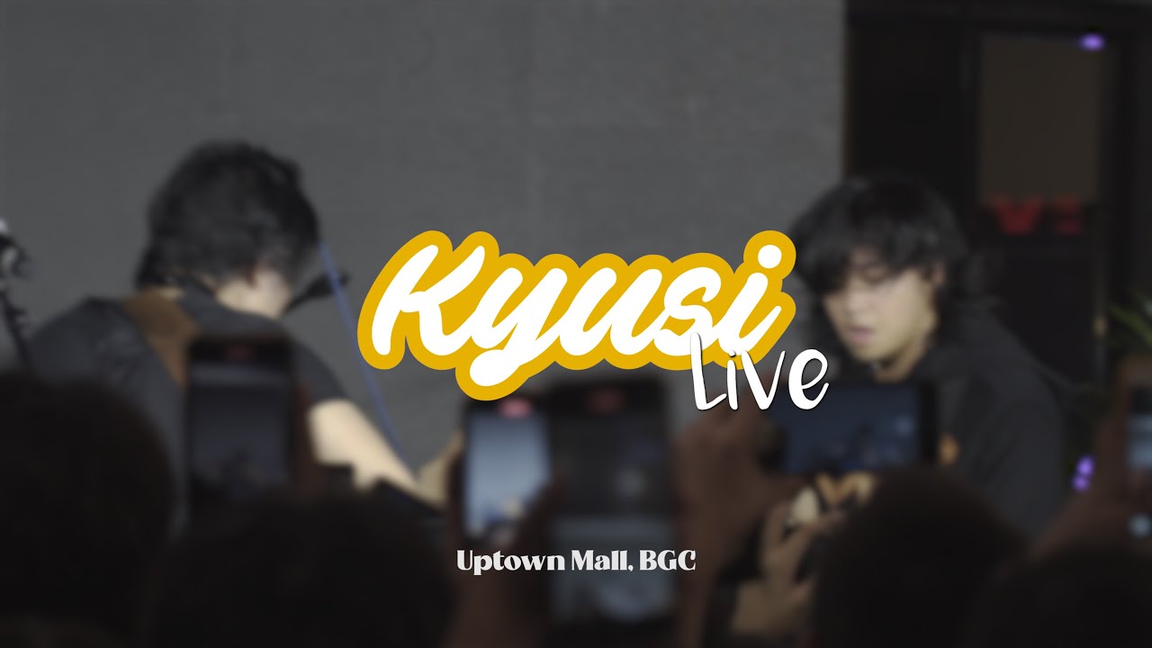 Zild - Kyusi live Uptown Mall BGC - YouTube Music