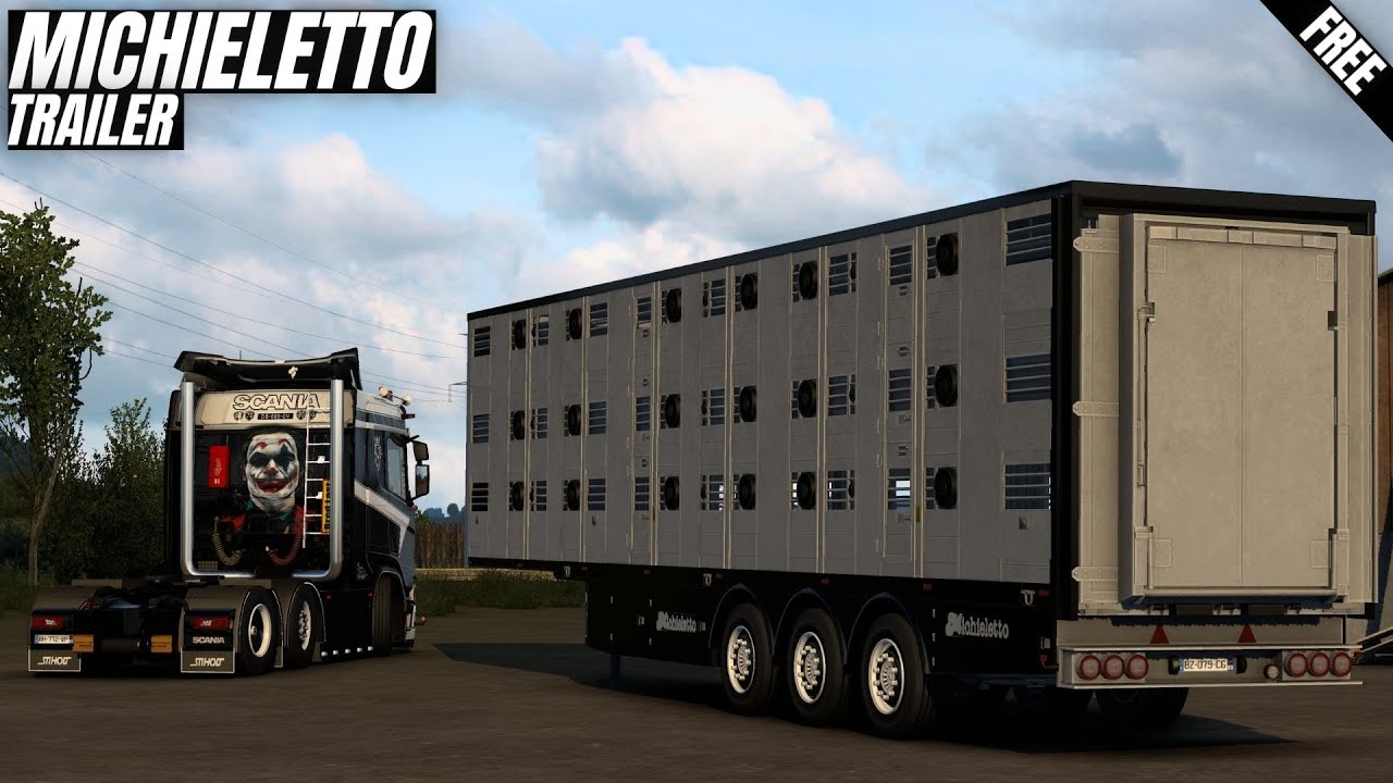 [ ETS2 1.46 ] TRAILER LIVESTOCK | REMORQUE A BETAIL | JazzyCat ...