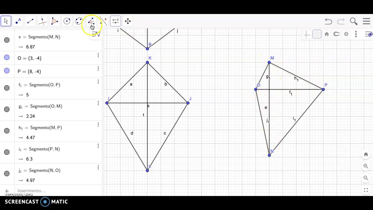 G2 Area dei quadrilateri con diagonali perpendicolari. - YouTube