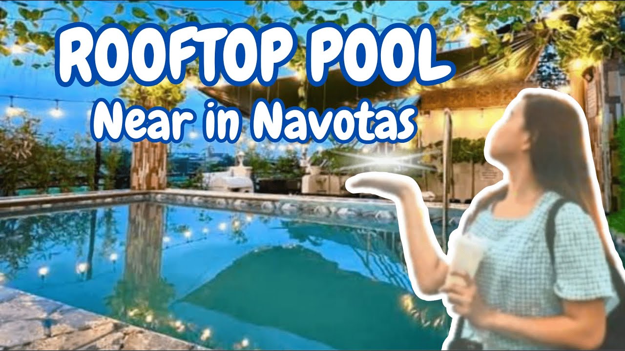 Private pool sa Navotas+ Rooftop Pool + Philippines - YouTube