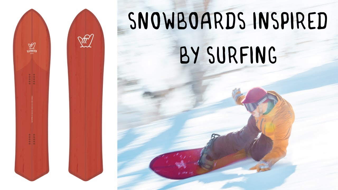 5'1 Redtail Hawk - Snowboards Inspired by Surfing - YouTube