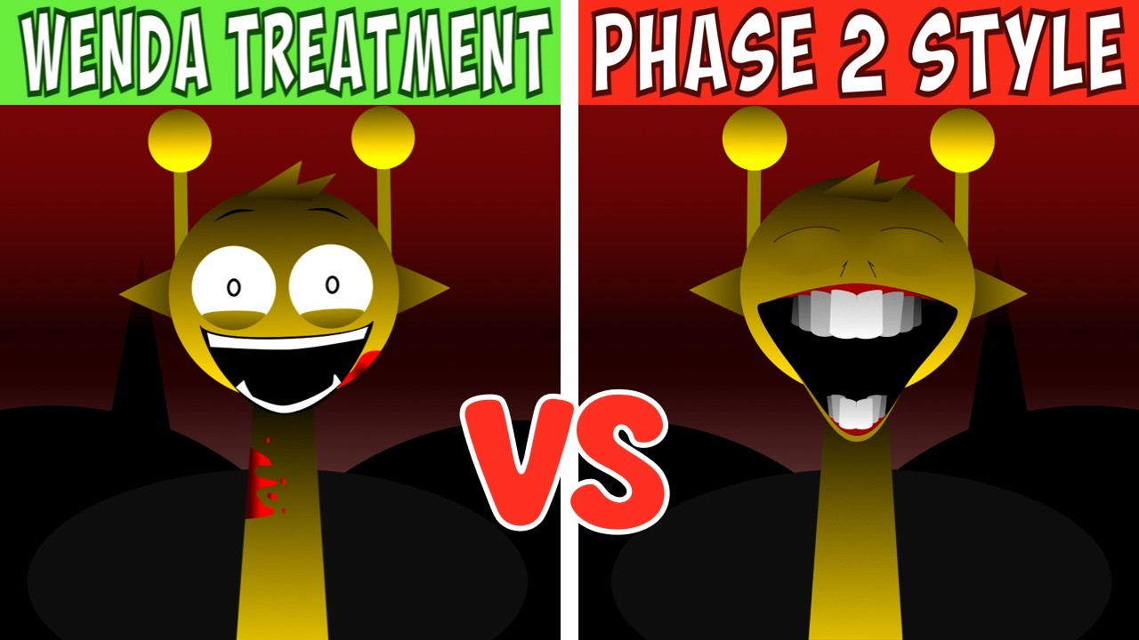 Sprunki Wenda Treatment But Phase 2 Style - YouTube