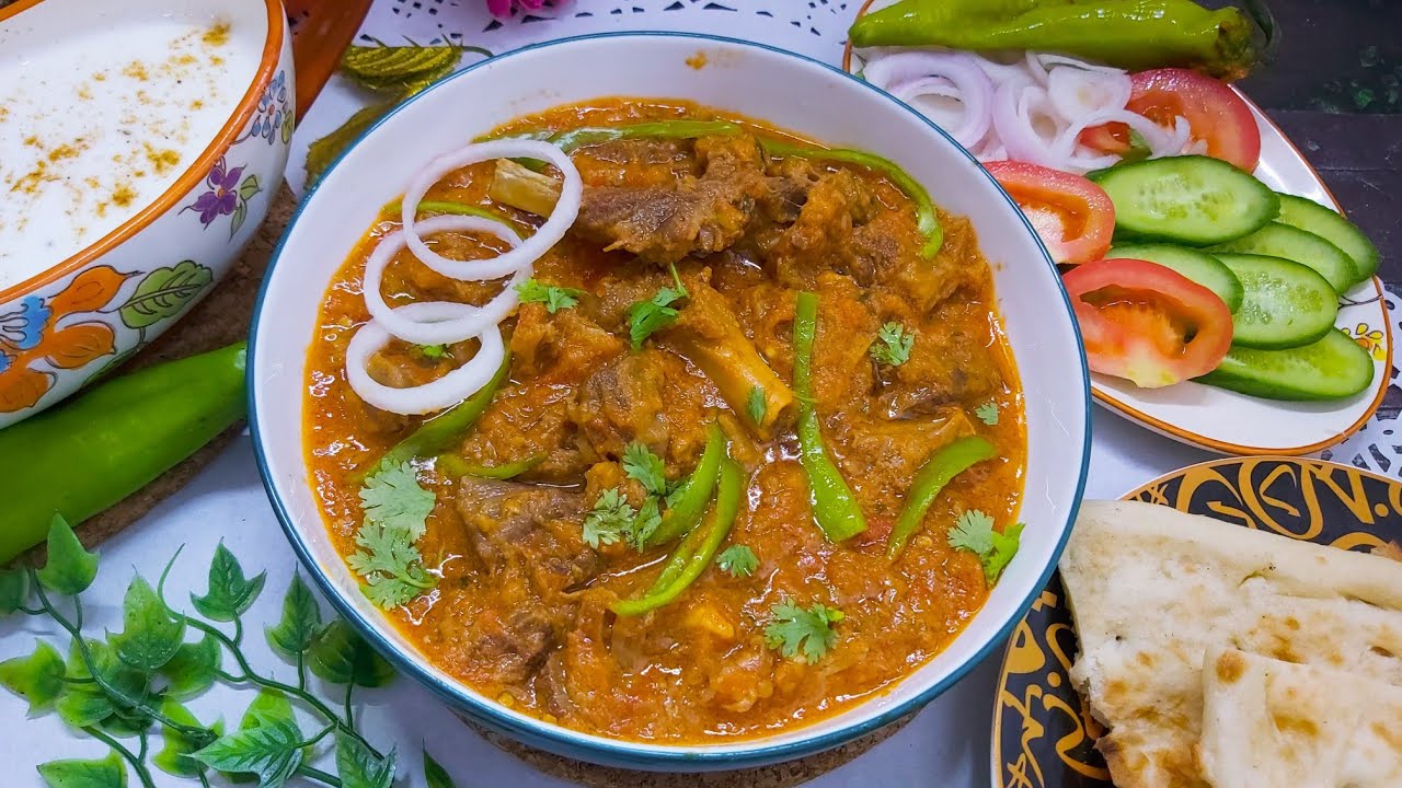 Mutton karahi recipe | Mutton karahi restaurant style | How to cook ...