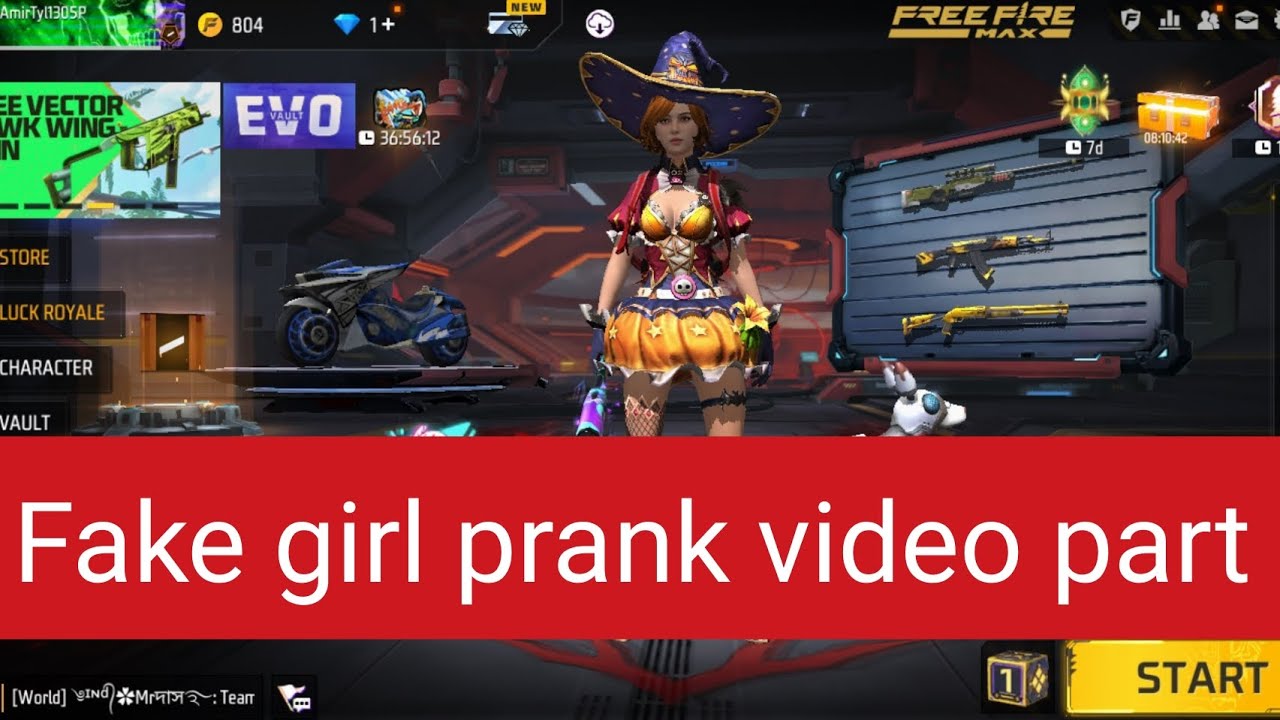 Fake girl prank video part 1 - YouTube