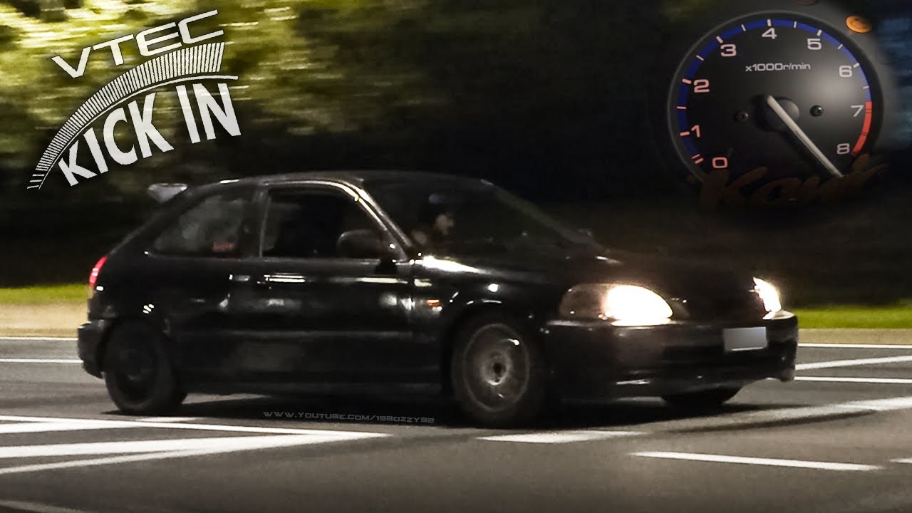 Honda Civic EJ9 w/ B16 Engine Swap: VTEC Sound (Intake + Exhaust ...