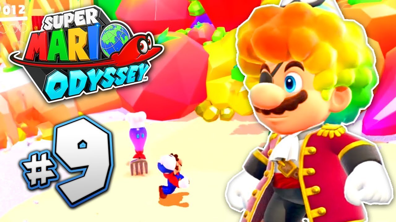 SUPER MARIO ODYSSEY Part 9 - LUNCHEON KINGDOM - SO COLOURFUL! - YouTube