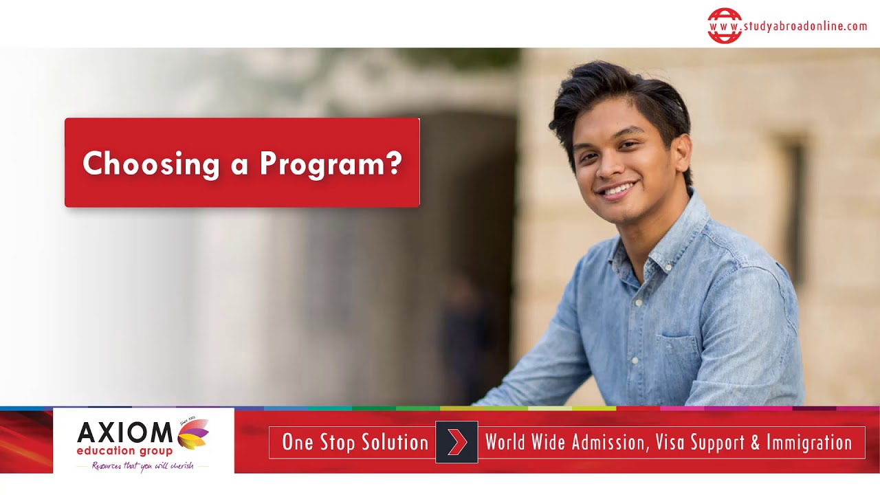 HOW TO CHOOSE YOUR PROGRAM - YouTube