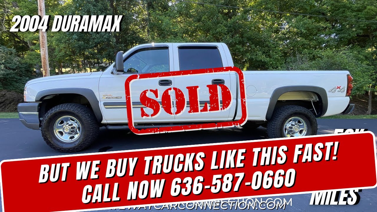 LB7 Duramax: 2004 Chevy Silverado Duramax Diesel with 56k Miles - YouTube