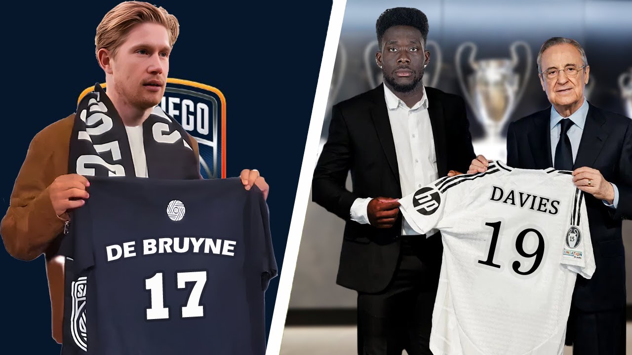 🚨ALPHONSO DAVIES TO REAL MADRID? ZIRKZEE CRYING HARD! DE BRUYNE TO SAN ...