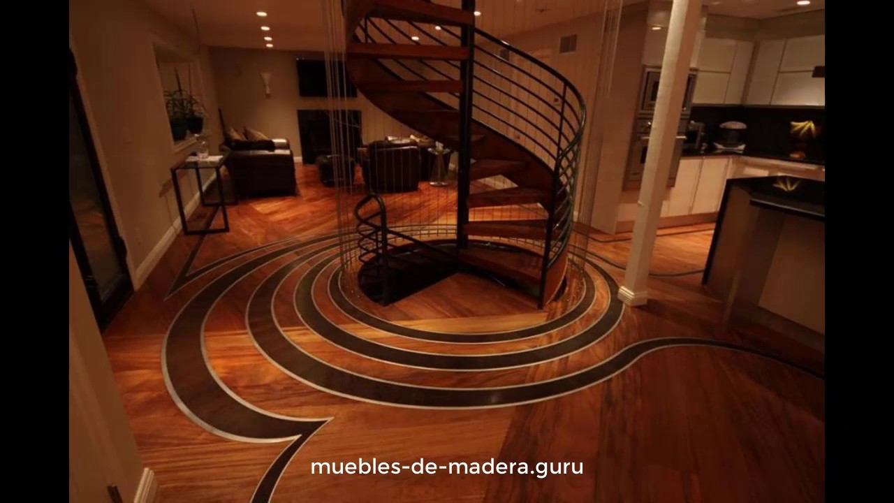 20 Ideas de Pisos Modernos en Madera Rústica - YouTube