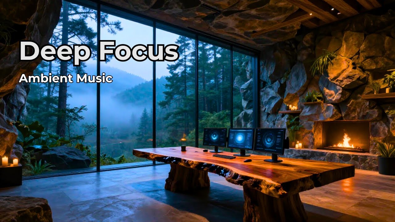 Deep Focus Room – Calm Ambient Music for Work, Study & Coding - YouTube