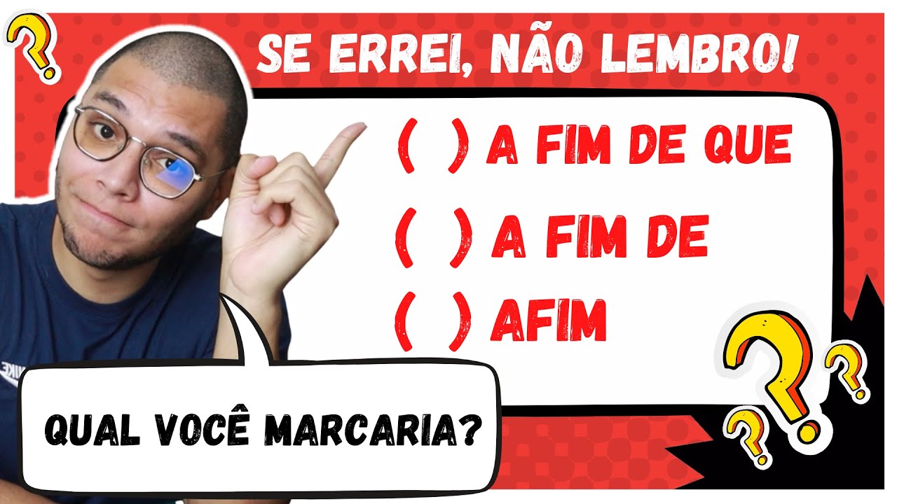 APRENDA O USO DO AFIM E A FIM - USE-OS SEM MEDO / A DICA INFALÍVEL ...