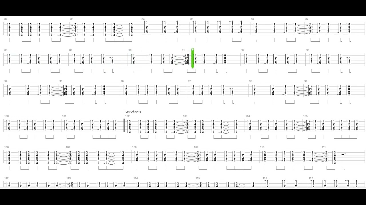 Snuff Tab by Slipknot + Guitar only + Guitar tab - YouTube