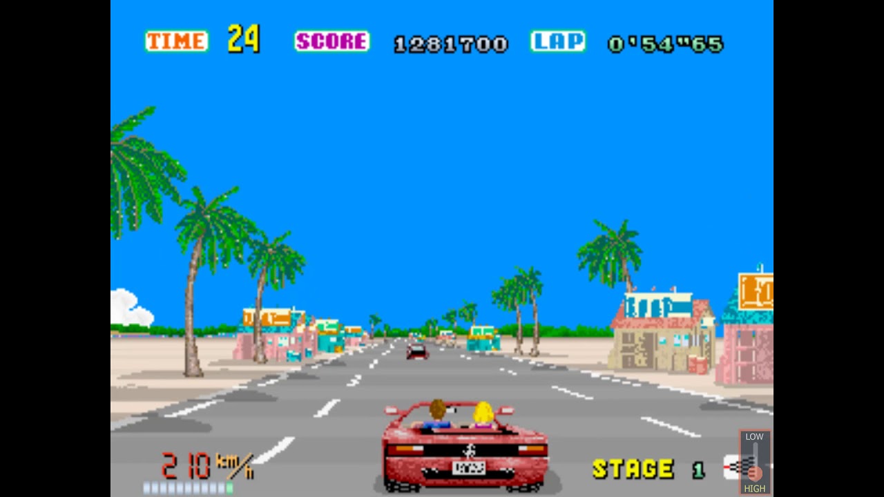 Capitulo 35 OutRun Arcade Gameplay - YouTube