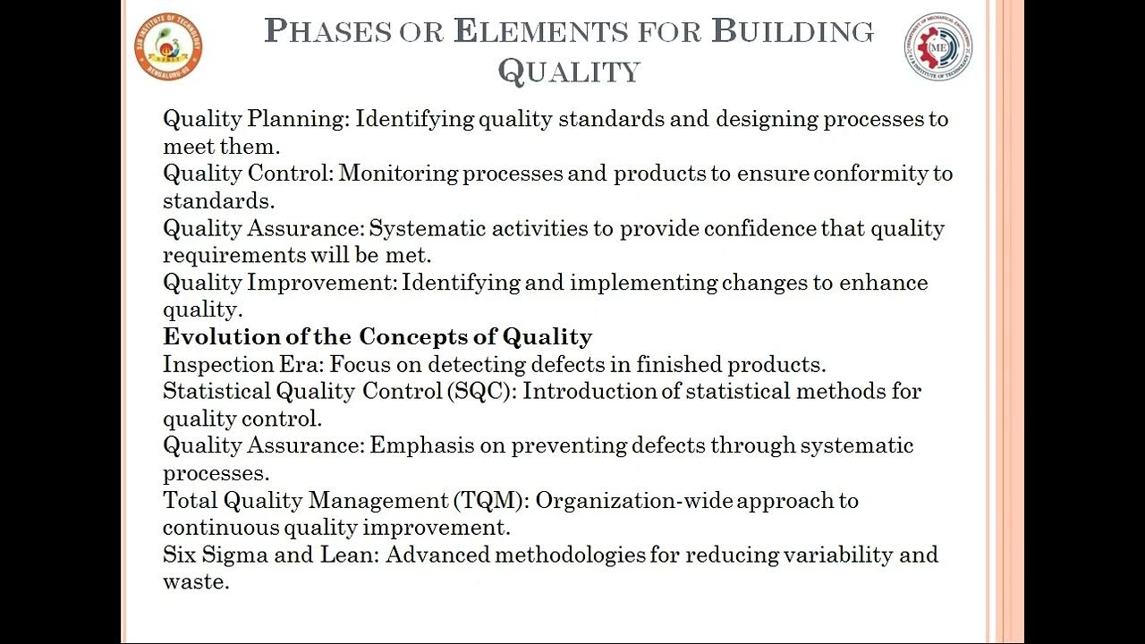 Inspection and Quality Control Module 1 video 5 - YouTube