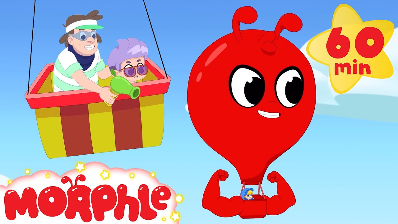 Air Balloon Race | Morphle Vehicles | @Morphle TV | Mila and Morphle ...