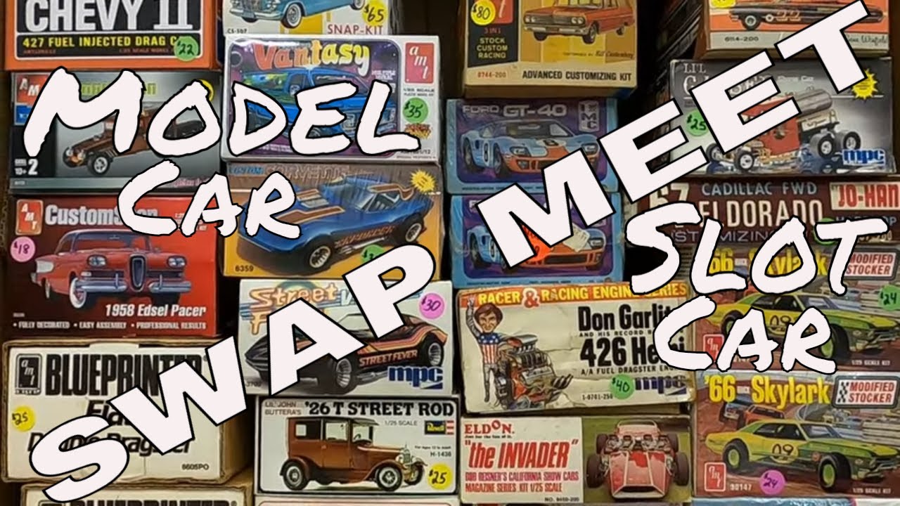 HUGE Model Car/Slot Car Swap Meet 2024 - YouTube