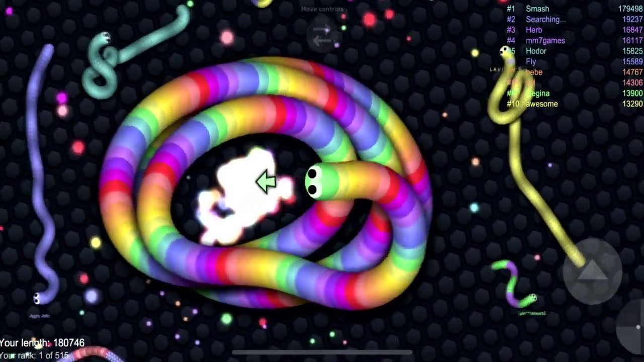 Slither.io A.I. 200,000+ Score Epic Slitherio Gameplay #197 - YouTube
