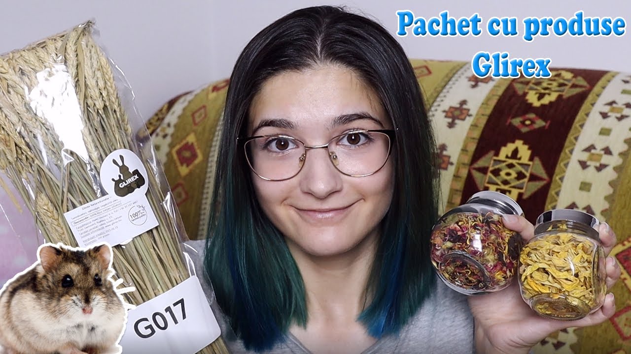 Am primit un cadou cu produse Glirex pentru HAMSTER - YouTube