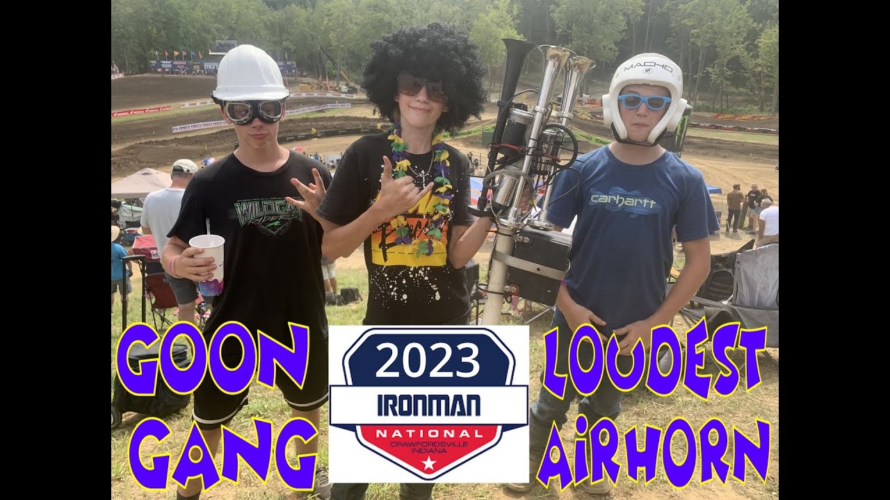 Goon Gang Goes To Ironman 2023 Motocross Hunter Deegan Shimoda Loudest ...