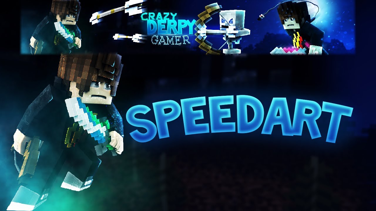 Minecraft GFX Banner Speedart - CrazyDerpyGamer [32] - YouTube