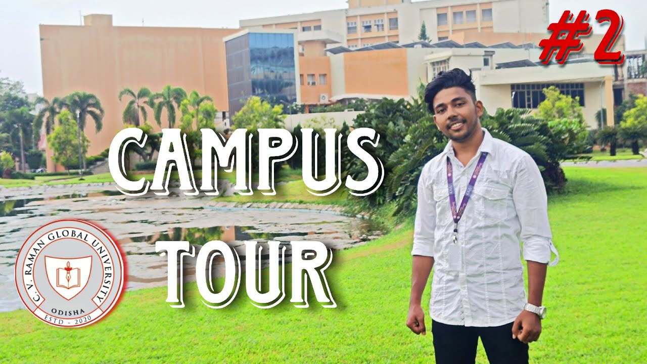 🏫C.V Raman Global University, Bhubaneswar || My College Campus Tour 🌄 ...